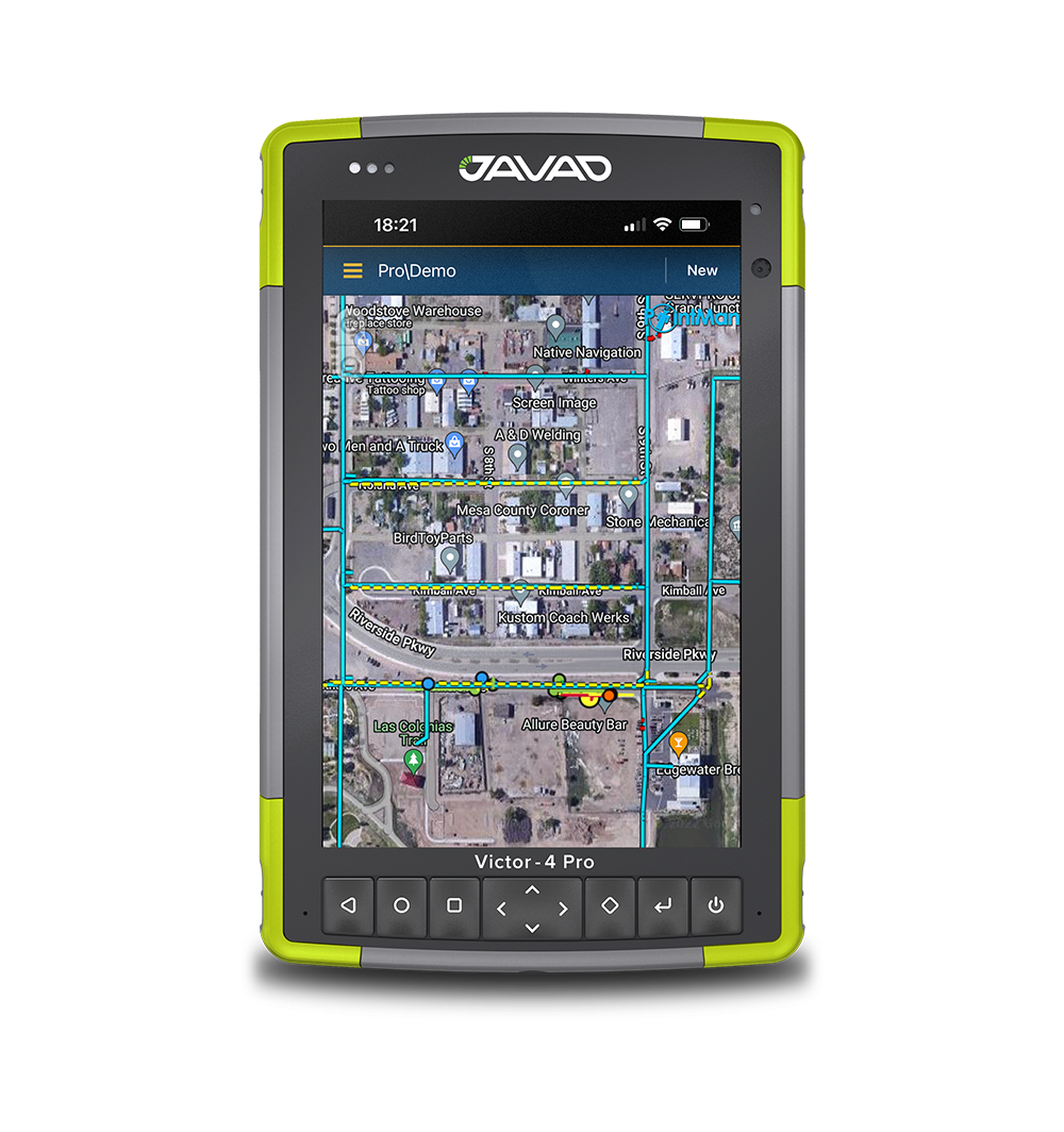 JAVAD + PointMan - Precise Utility Mapping